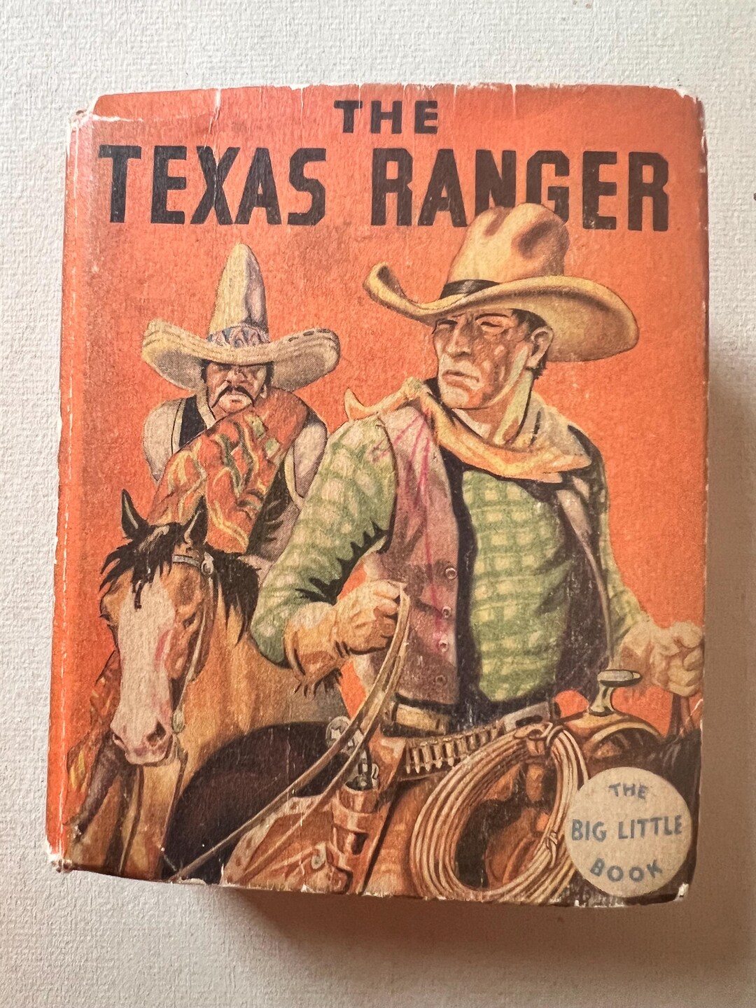 1936 the Texas Ranger Big Little Book - Etsy