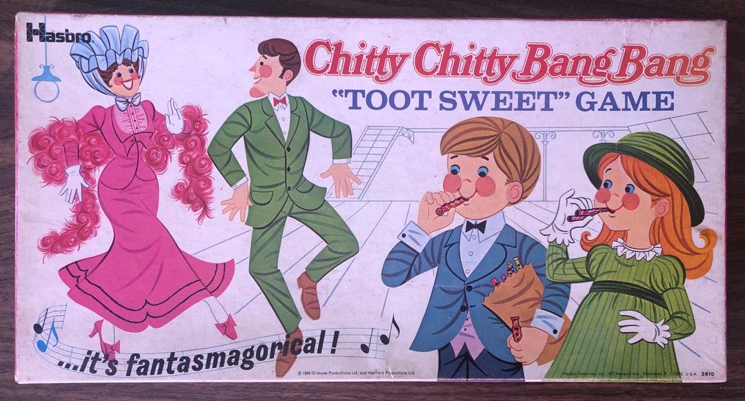 1968 Chitty Chitty Bang Bang Orig Hasbro Toot Sweet Board Game - Etsy ...
