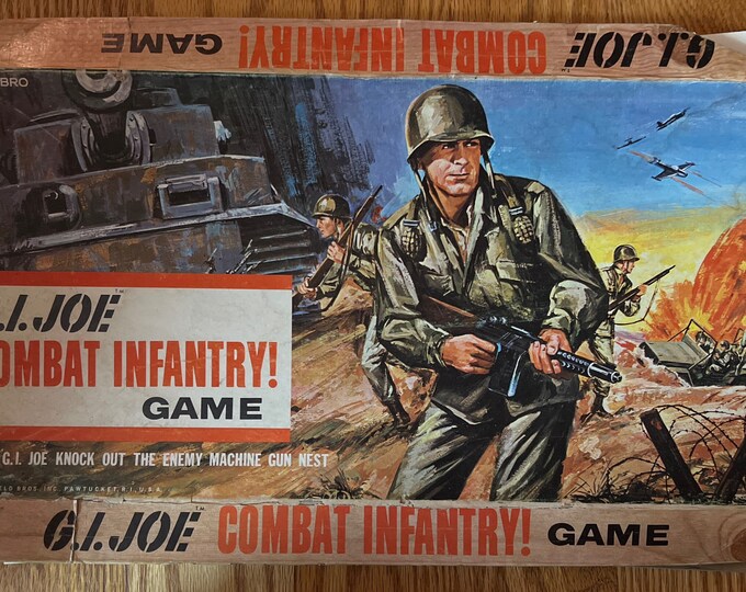 Vintage Hasbro G I Joe Combat Infantry! Board Game - Etsy