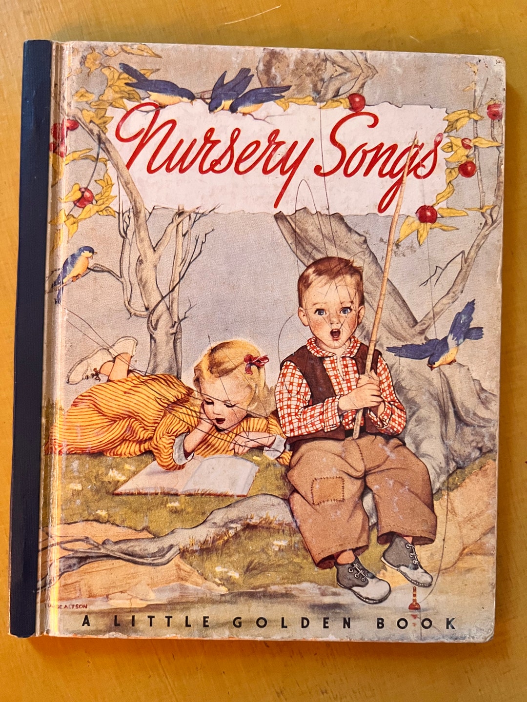 1969 1942 Nursery Songs Little Golden Book - Etsy