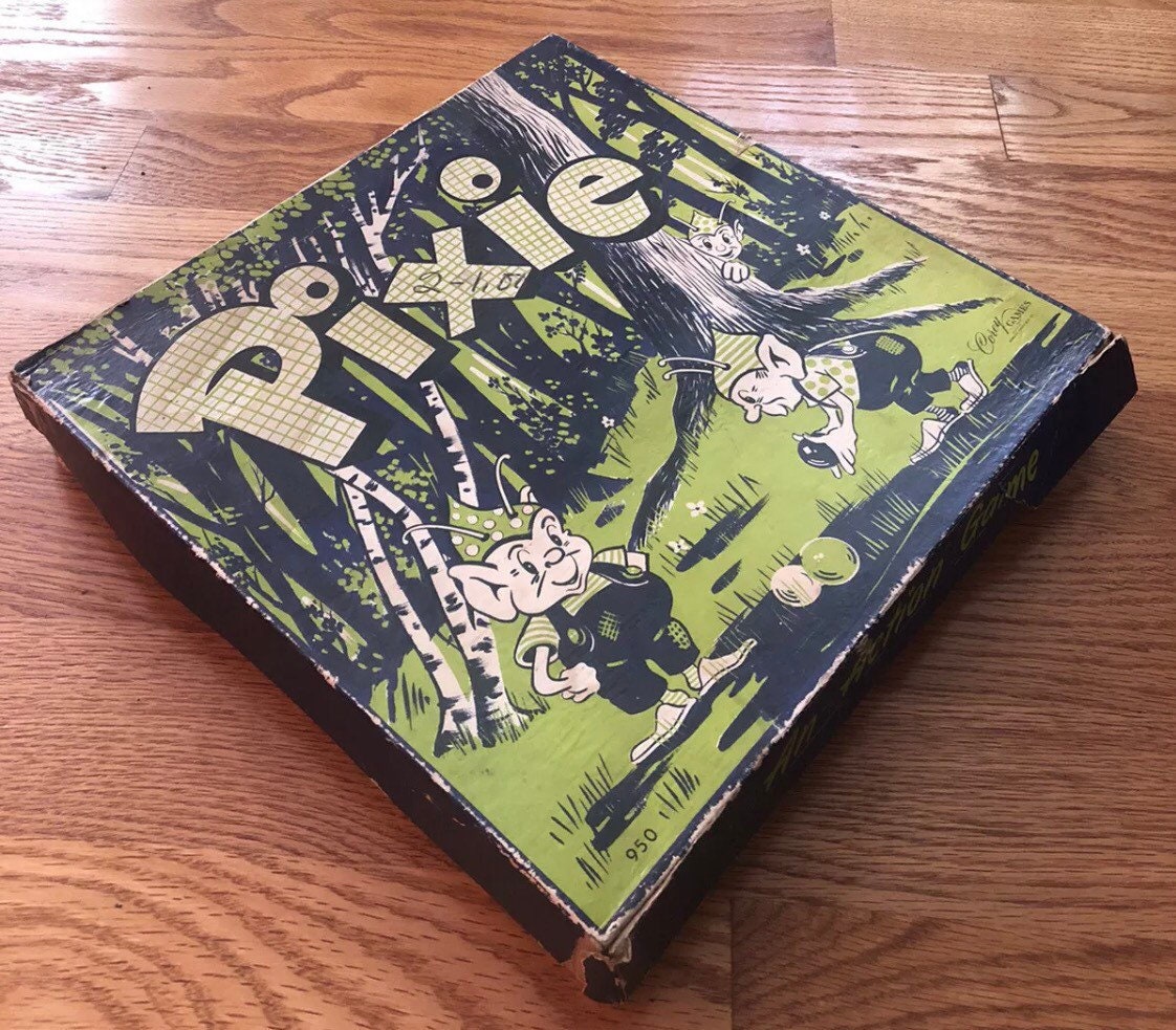 1930 Vintage Pixie Boardgame board game An Action Game Corey | Etsy