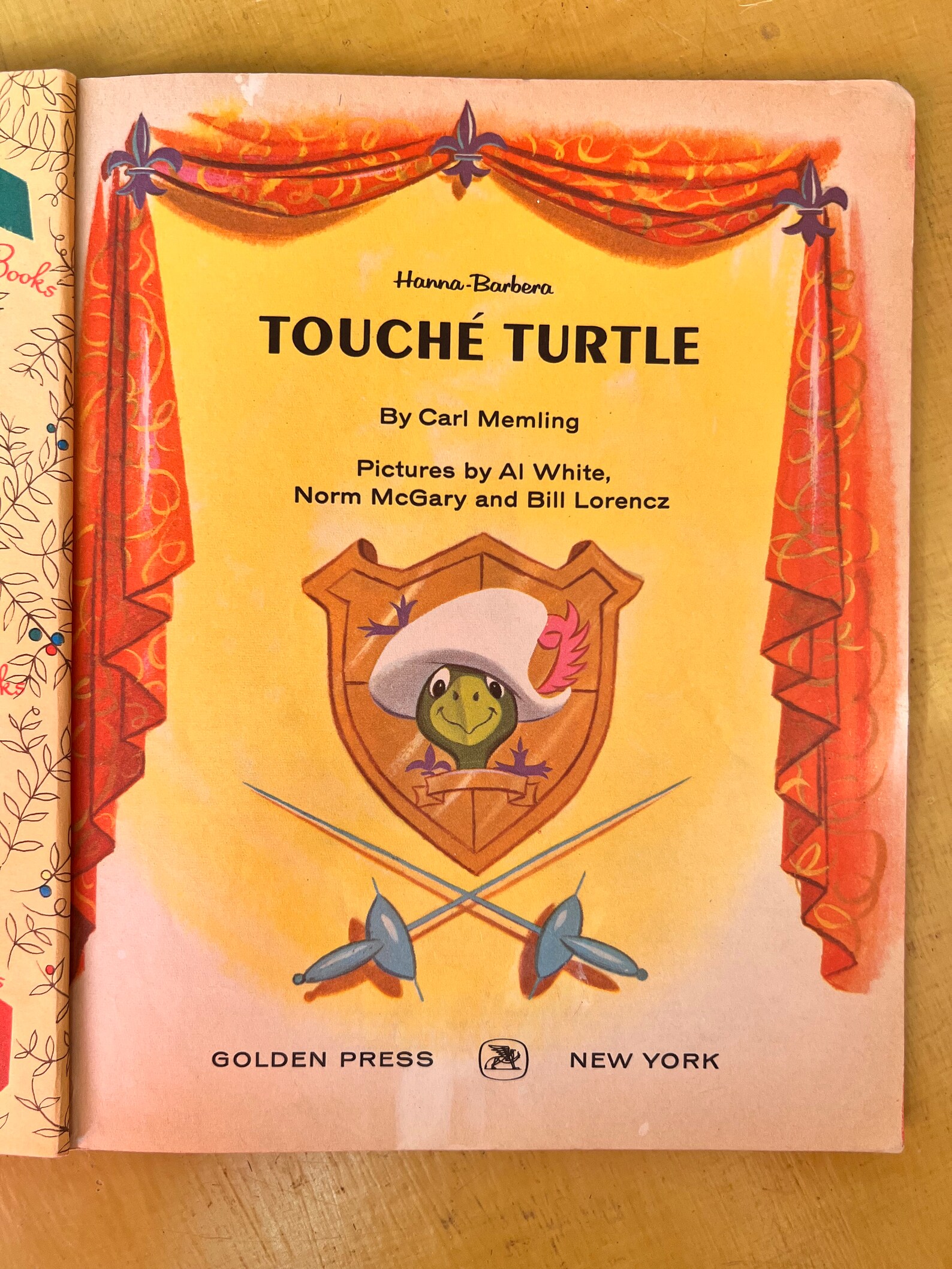 1962 Touché Turtle Little Golden Book - Etsy