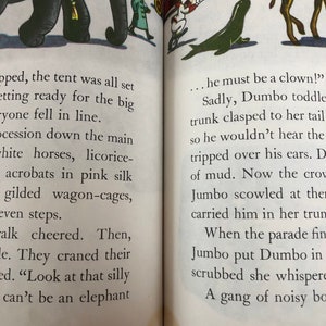 1982 Vintage Little Golden Book Dumbo 104-33 - Etsy
