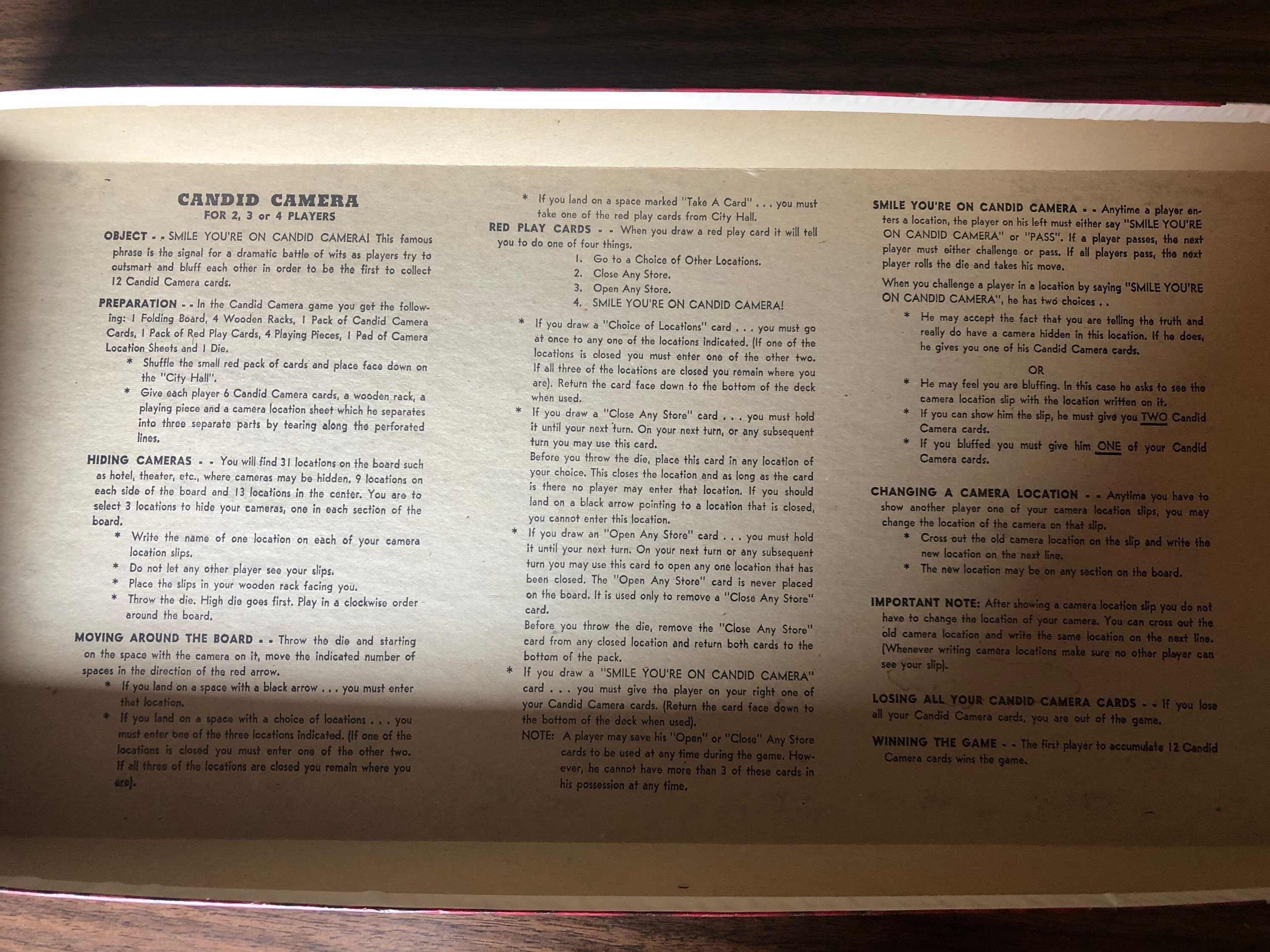 Vintage 1963 Allen Funt Candid Camera Game Lowell Toy Board | Etsy