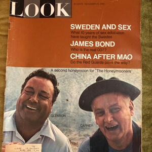 Look Magazine November 15 1966 - Etsy