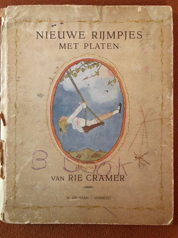 Nieuwe Rijmpjes Met Platen Van Rie Cramer Dutch Hardcover Book | Etsy