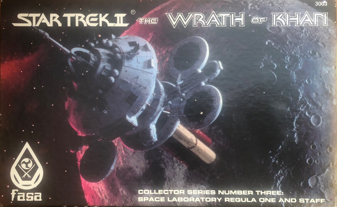1983 Star Trek II Wrath of Khan FASA Space Laboratory Regula - Etsy