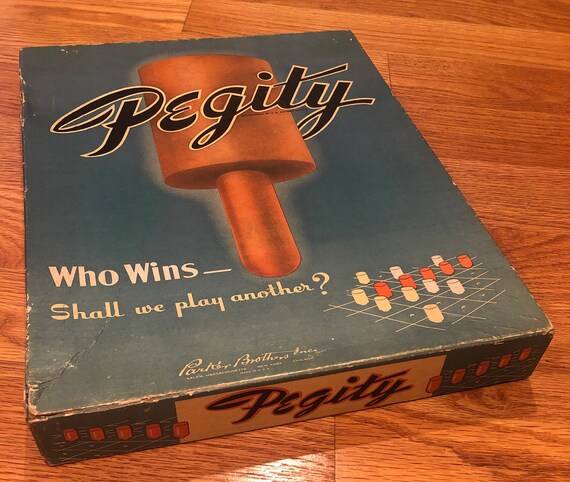 Toys & Games Board Games Vintage Pegity Parker Brothers board game etna ...