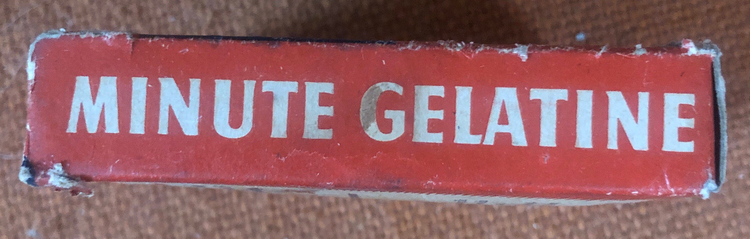 War Vintage Antique Minute Plain Gelatine Box Package Packets - Etsy UK