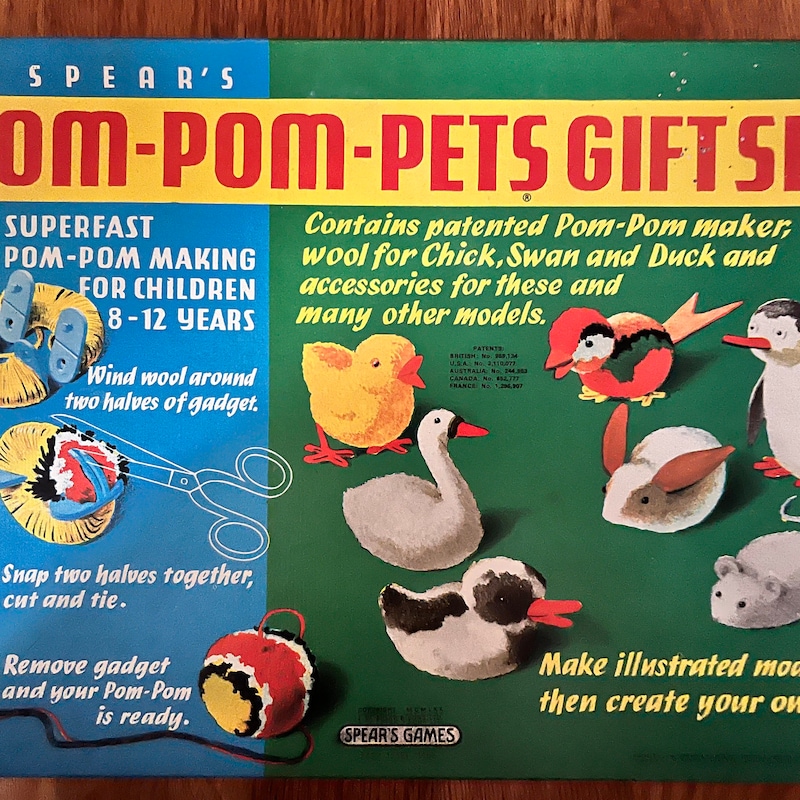 Pom Pom Animal - Etsy