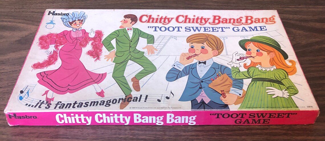 1968 Chitty Chitty Bang Bang Orig Hasbro Toot Sweet Board Game | Etsy ...