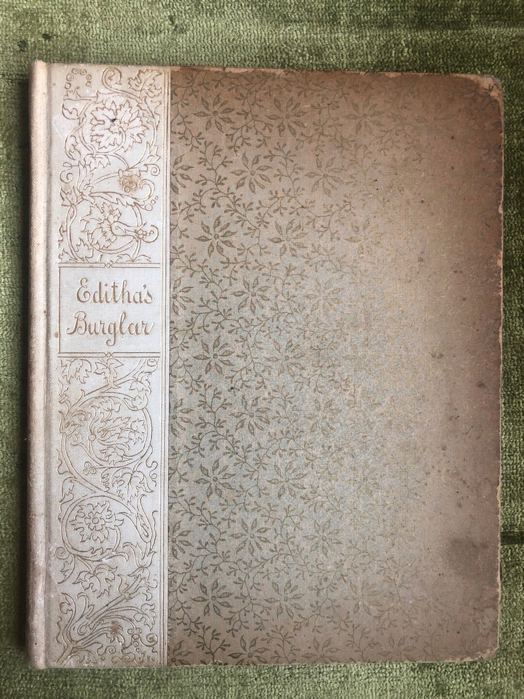 Editha’s Burglar A Story for Children Frances Hodgkin Burnett 1893 ...