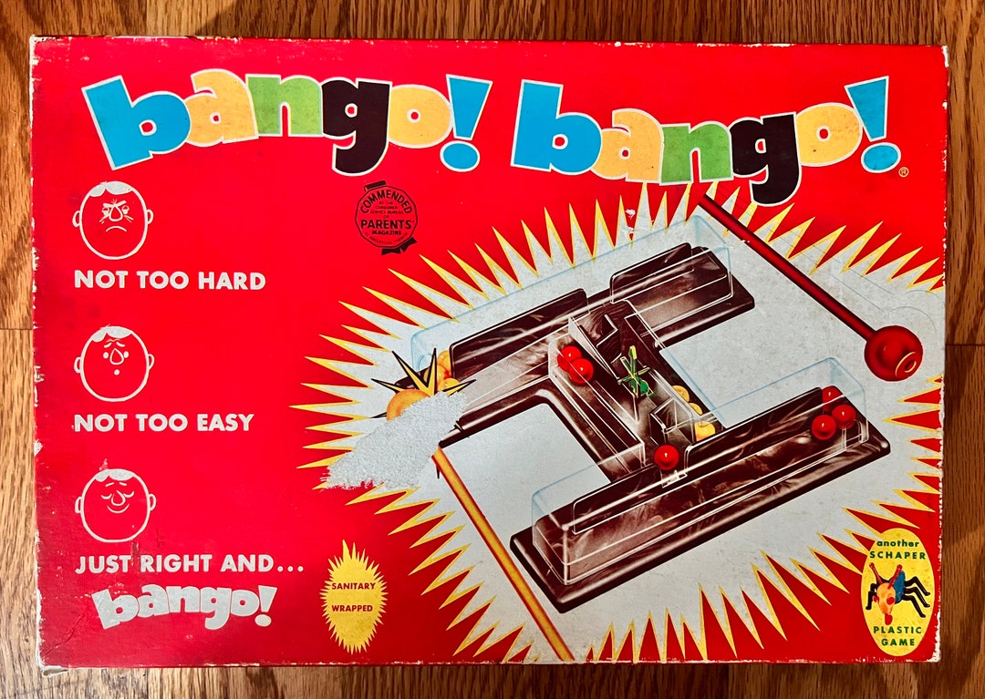 Vintage 1965 Bango Bango Board Game Schaper Toy - Etsy Australia