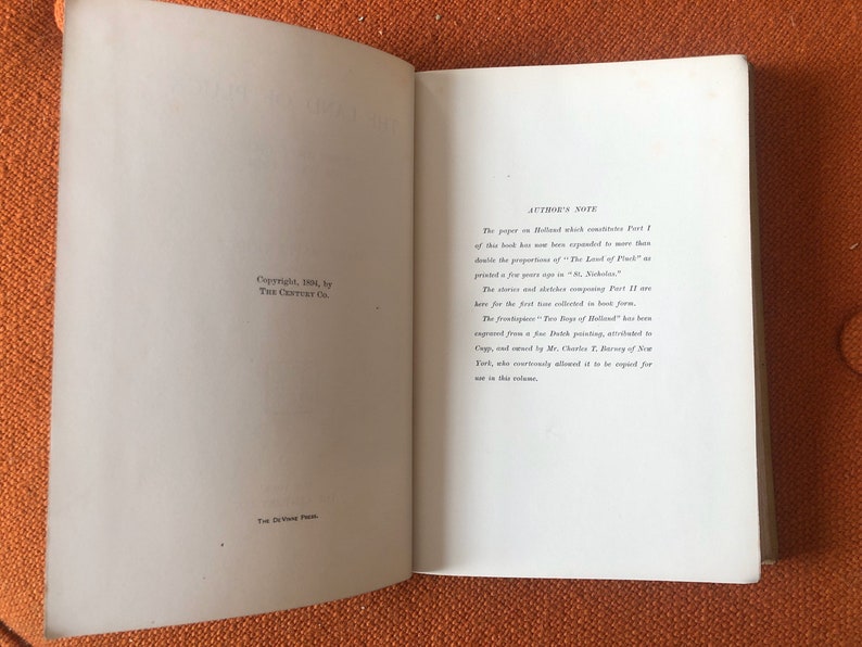 1894 the Land of Pluck Mary Mapes Dodge Hardcover Book | Etsy