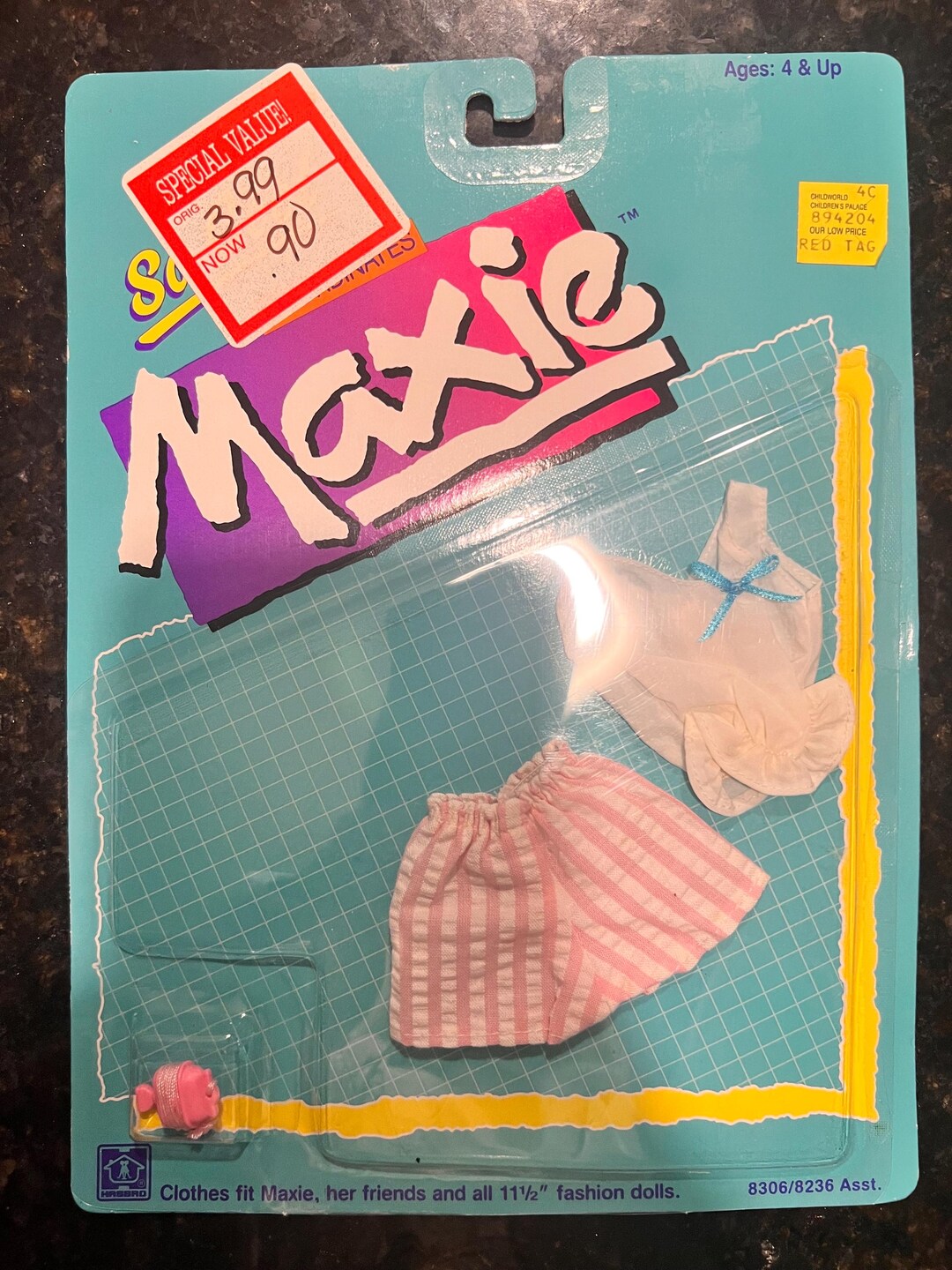 Vintage so Cool Coordinates Maxie Doll Clothing New in Box 1988 Hasbro ...