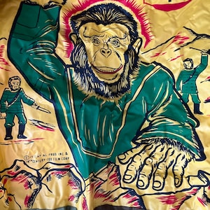 1973 Ben Cooper Planet of the Apes Costume in Box Ape Leader Caesar - Etsy