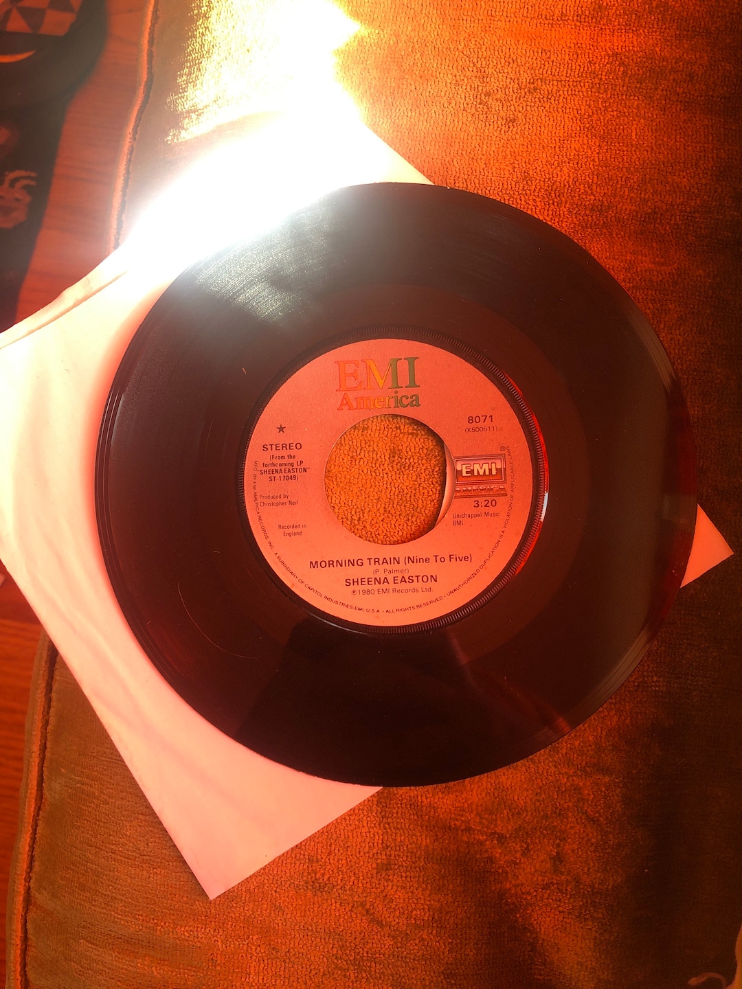 1980 Sheena Easton Morning Train Vinyl Record 45 - Etsy