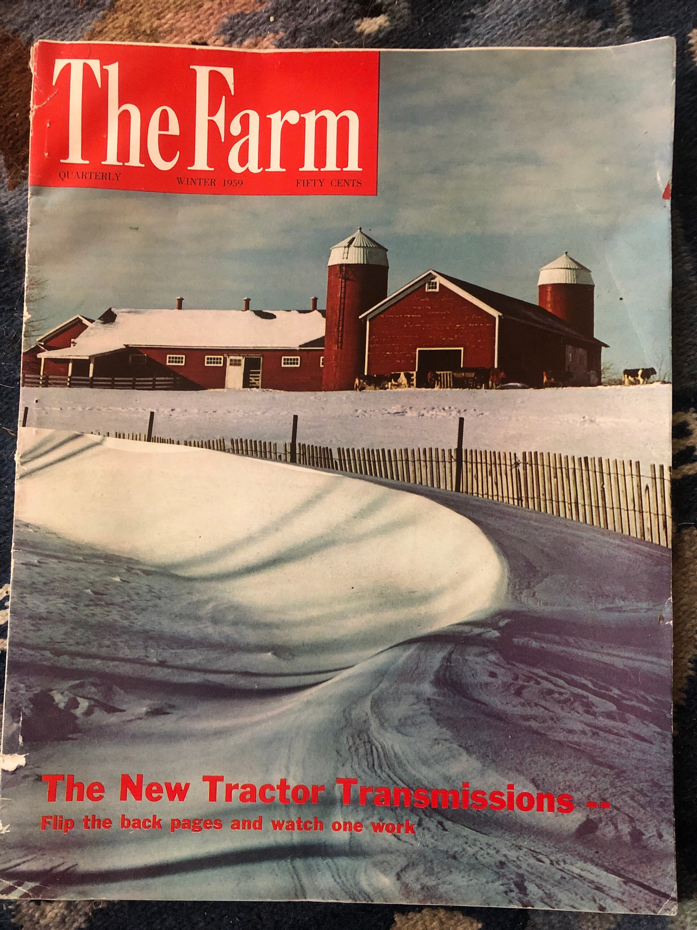 The Farm Quarterly Magazine Winter 1959 Tractor Transmissions - Etsy