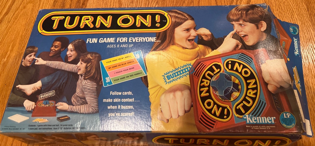 1977 Turn On Kenner Board Game - Etsy
