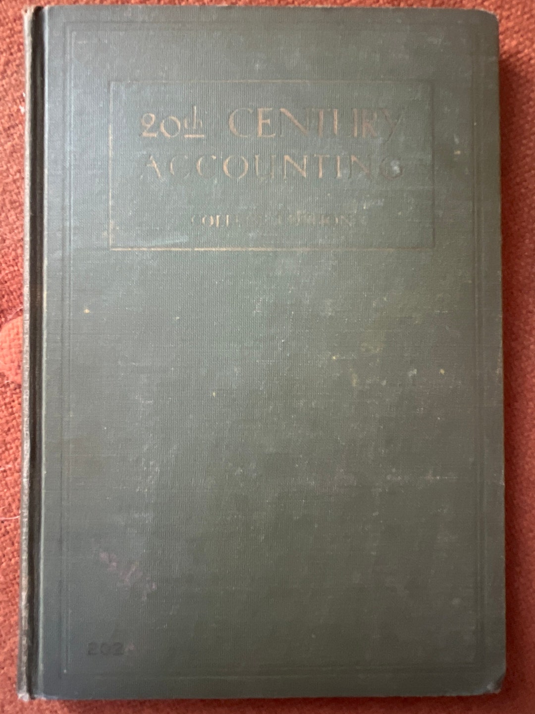 1930 20th Century Accounting College Edition James W. Baker Hardcover ...