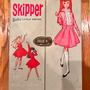 Vintage Skipper Barbie Carrying Case - Etsy