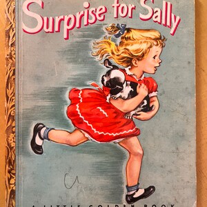 1950 Surprise for Sally Little Golden Book - Etsy