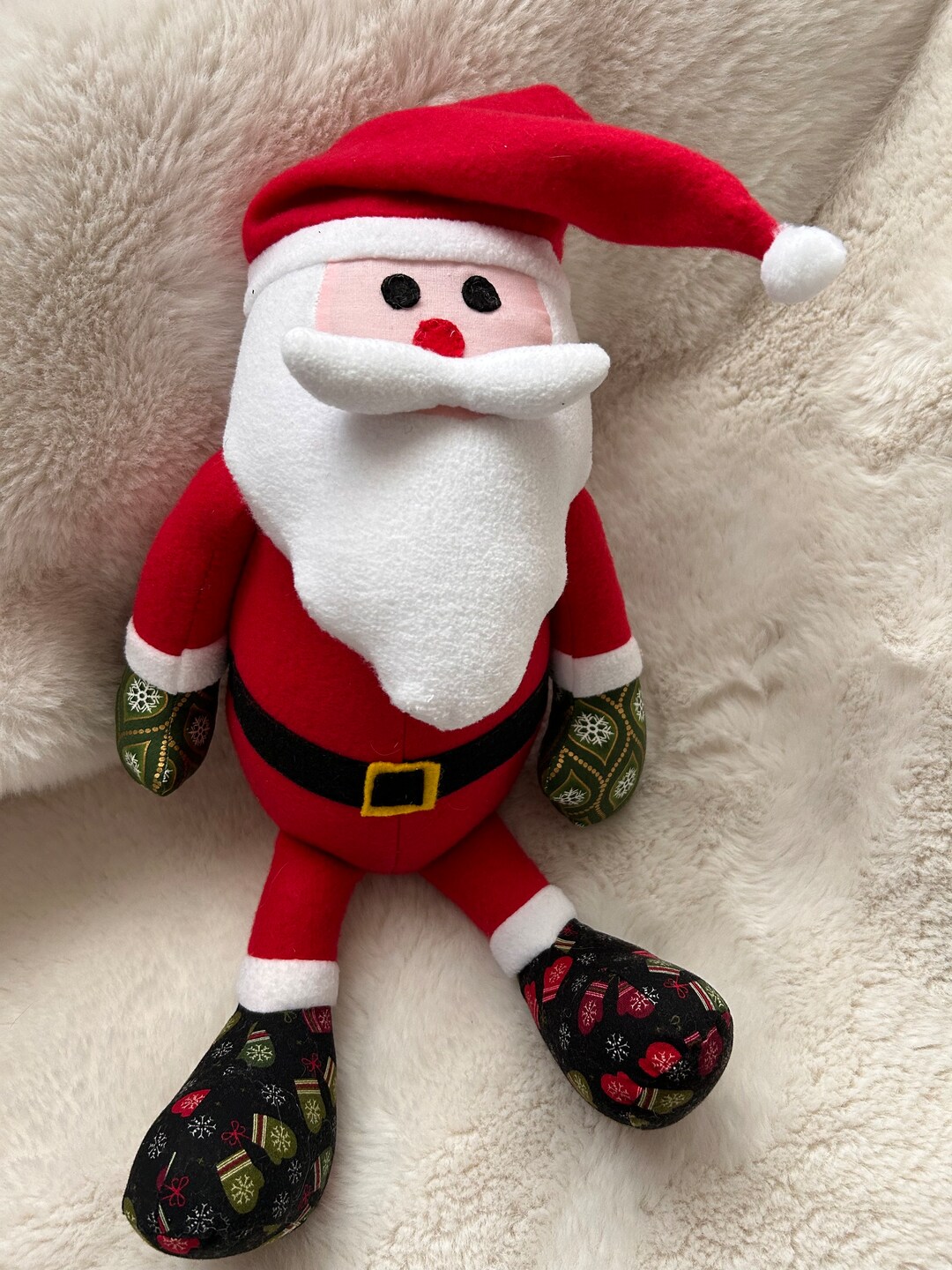 Santa Plushie - Etsy