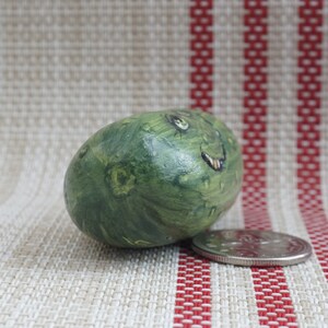 Dill Pickle Rock, Pickle With Face, Painted Pickle Stone, Dill With ...