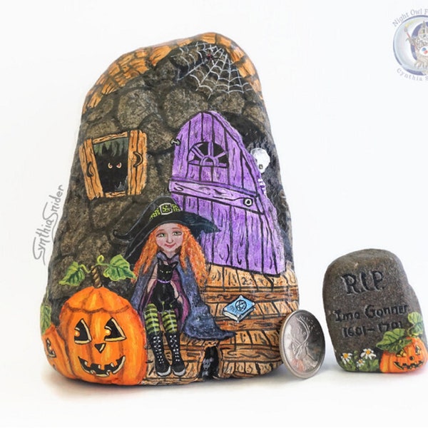 Painted Rock Houses - Etsy