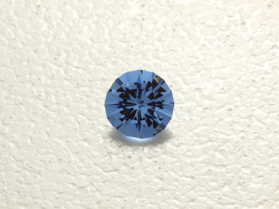 Precision Cut Synthetic Blue Spinel Lab Created Custom Cut Loose ...