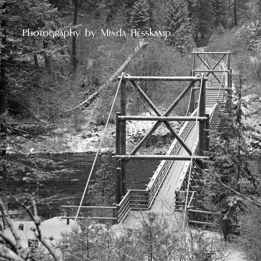 Riverside, Swinging Bridge, Spokane, WA, Bridge Photo, Architectural ...