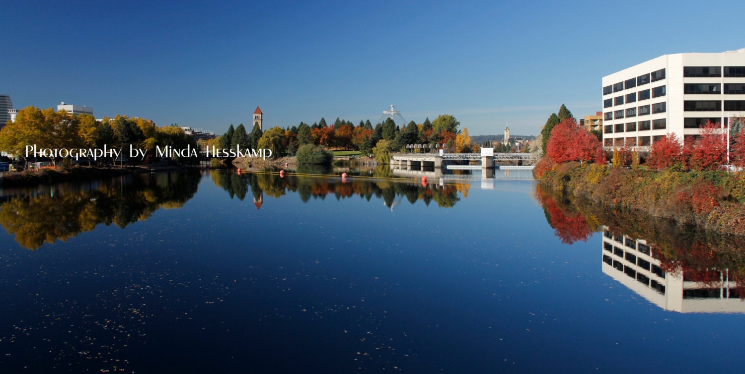 Riverfront Blues, Spokane River, Downtown Spokane, Spokane Photo, River ...