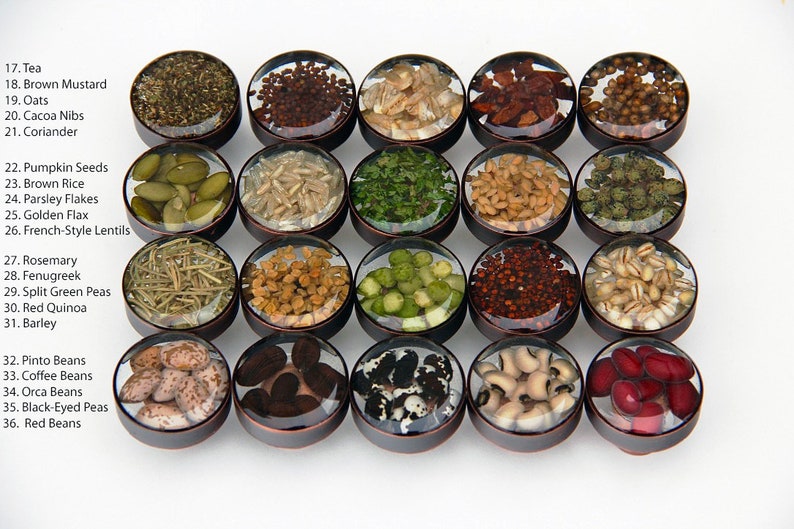 Antique Copper Spice Resin Cabinet Knobs Farmhouse Boho - Etsy