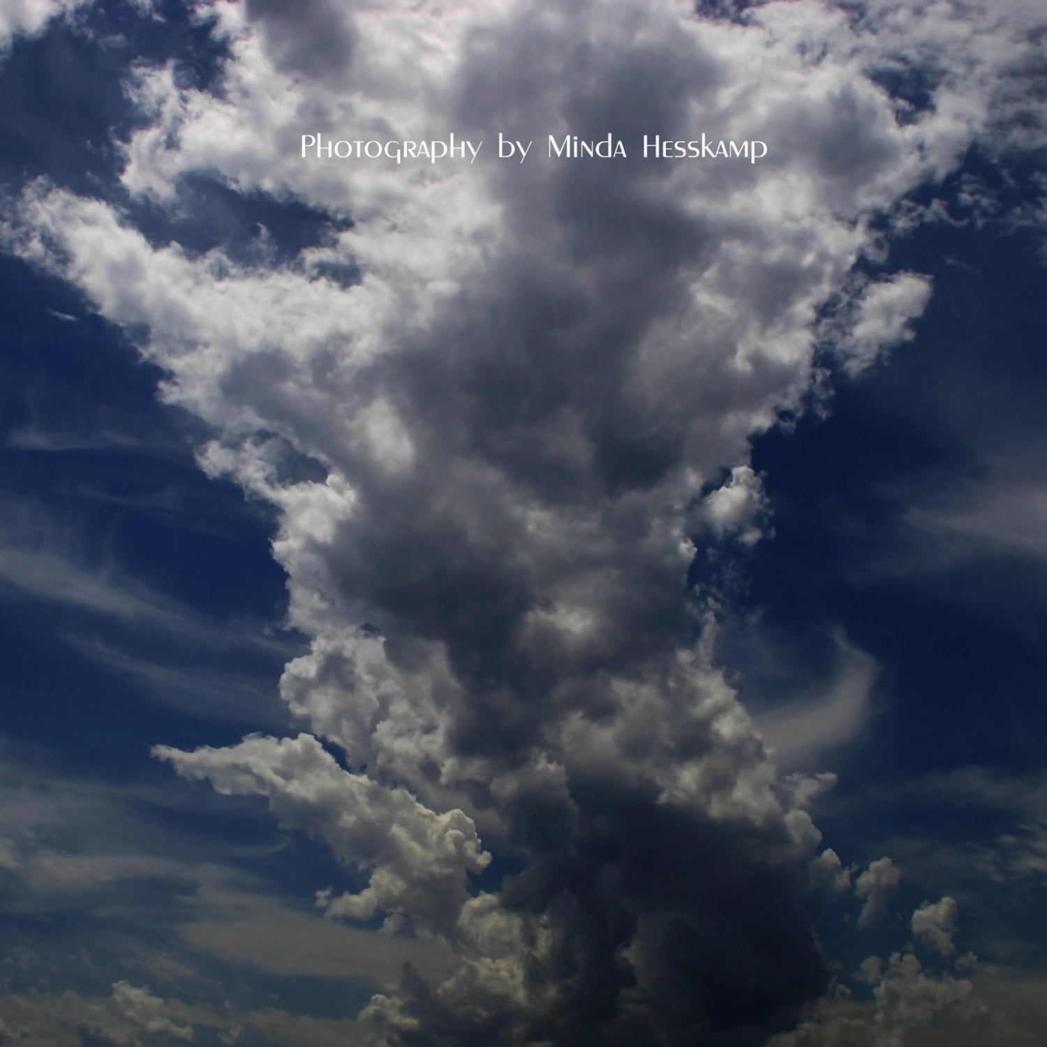 The Plume Square Crop Clouds Sky Photograph Cloud - Etsy