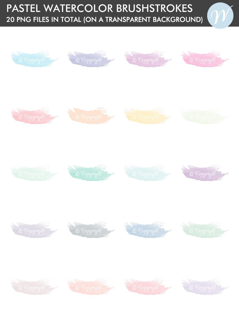 Pastel Watercolor Brushstrokes, Pastel Watercolor Backgrounds ...