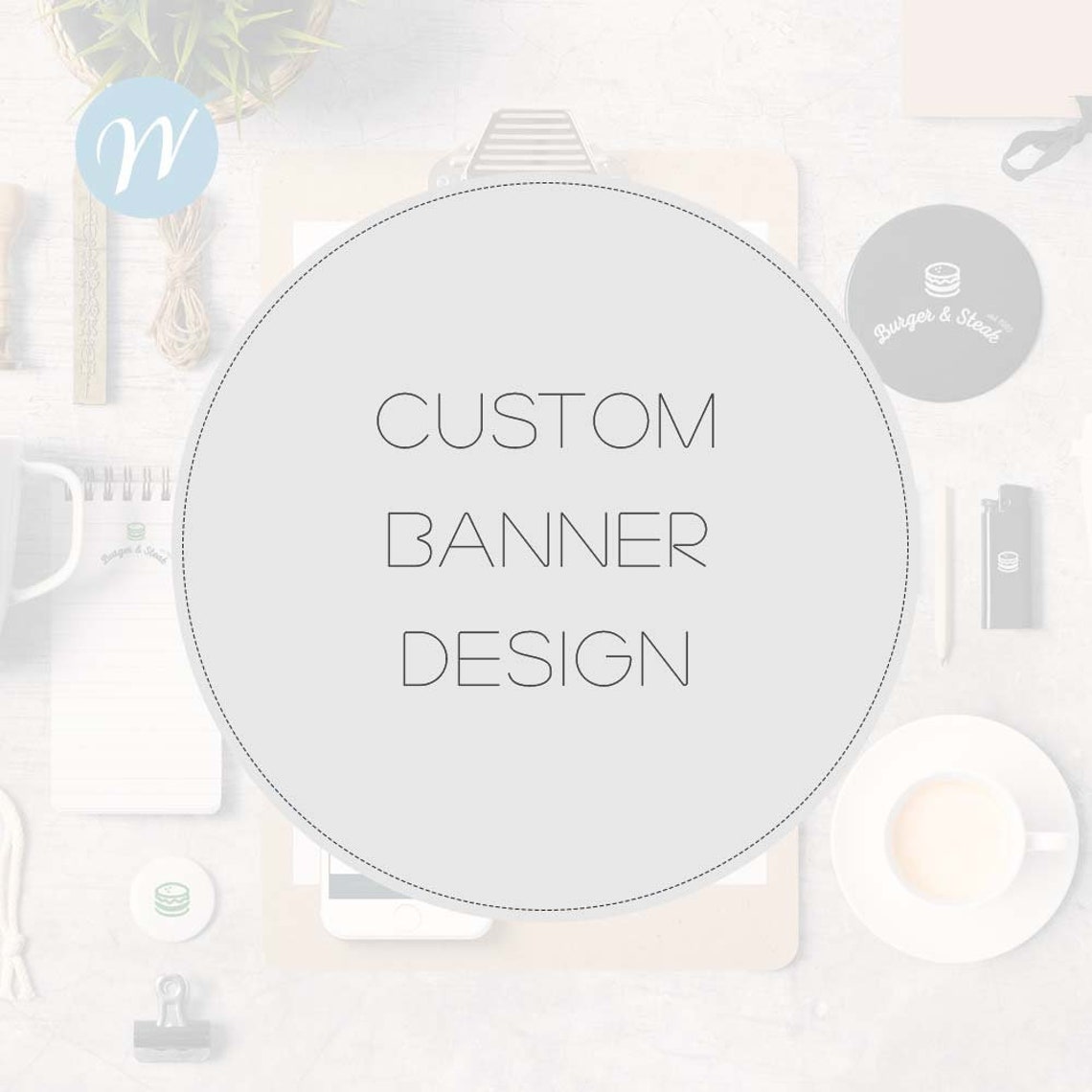 Custom Banner Design Create Banner for Website Promo Banner | Etsy