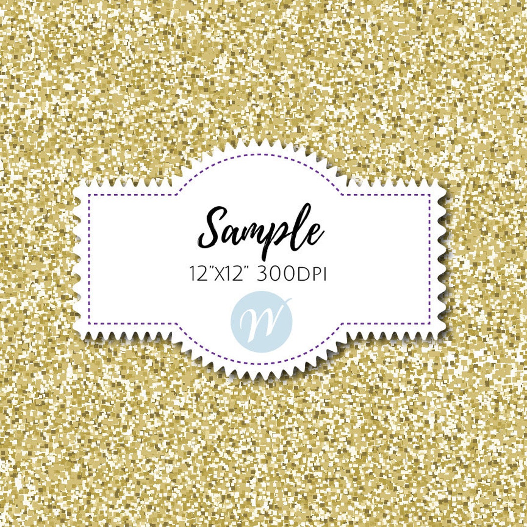 10 Gold Glitter Digital Papers, Glitter Scrapbook Paper, Gold Glitter ...