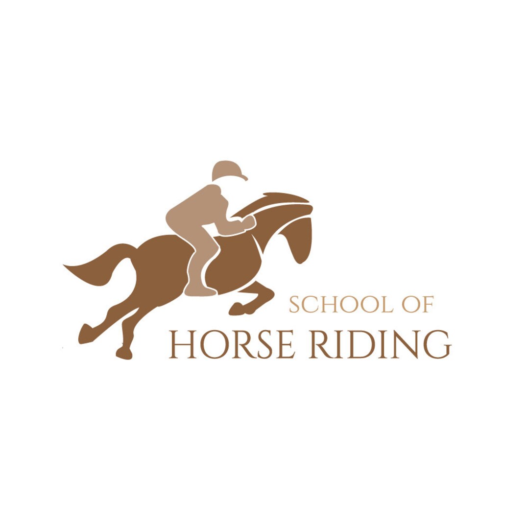 Horse Riding Logo, Riding School Logo, Stables Logo, Horse Logo, Horse ...