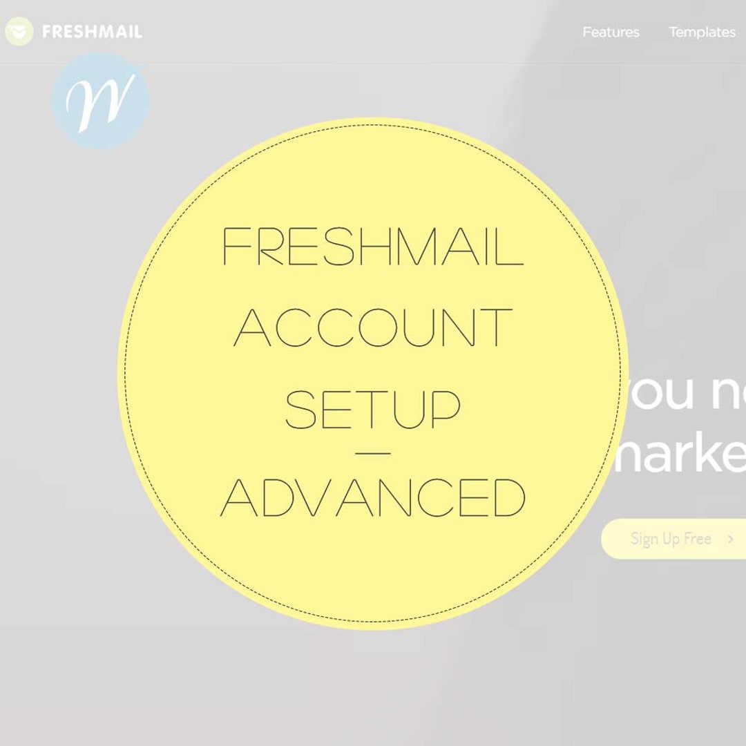 Freshmail Account Setup Advanced Brand Your Freshmail Etsy freshmail-account-setup-advanced-brand-your-freshmail-etsy