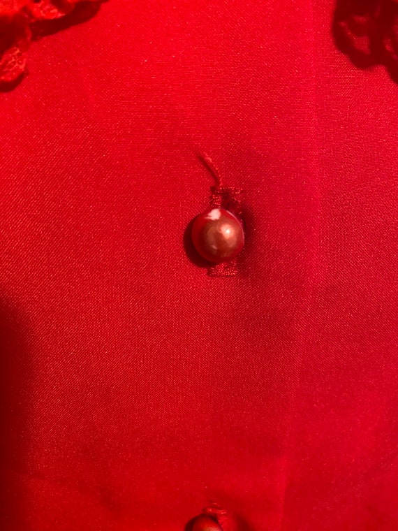 1970’s Western/Prairie Style Blouse w/ Bow - Gem