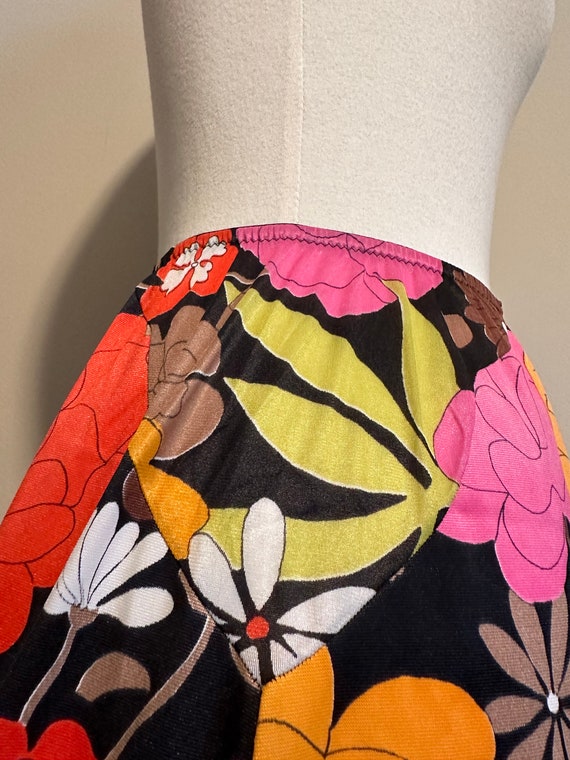 1960’s Vanity Fair Psychedelic Floral Half Slip - Gem