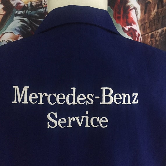 Vintage Mercedes Benz Service Parka Coat BMW Nissan N… - Gem