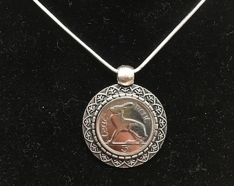 Irish Coin Necklace | Etsy