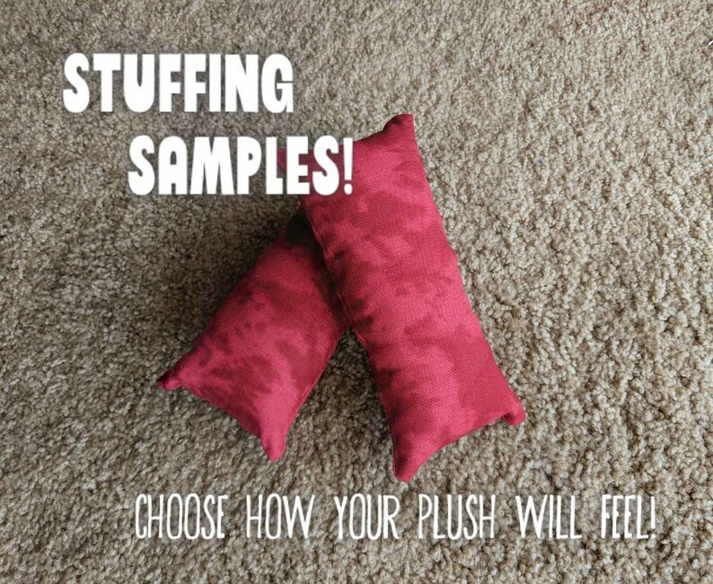 Custom Plush Stuffing Samples | Etsy