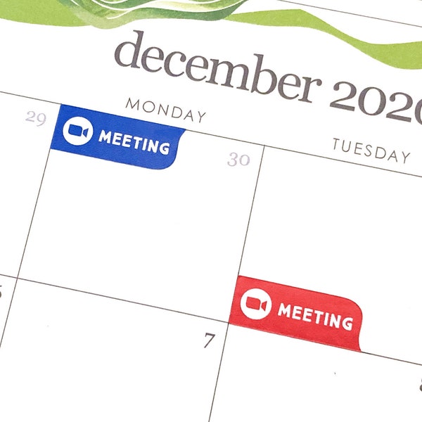 Zoom Meeting Stickers - Etsy