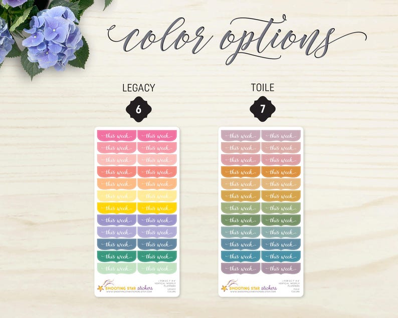 24 This Week Header Planner Stickers, Chore Activity List Reminder ...