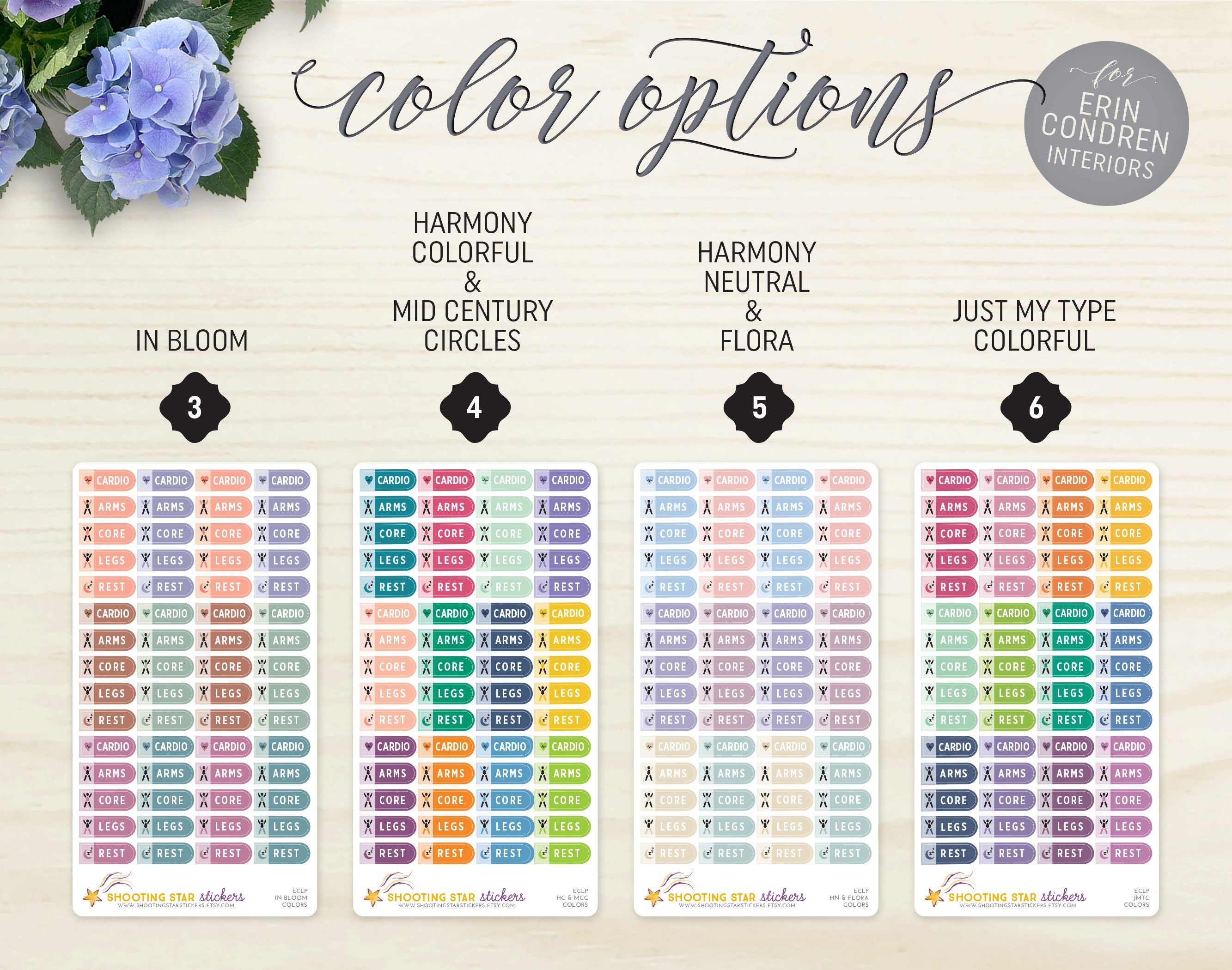 Fitness Tracking Planner Stickers Arms Legs Cardio - Etsy