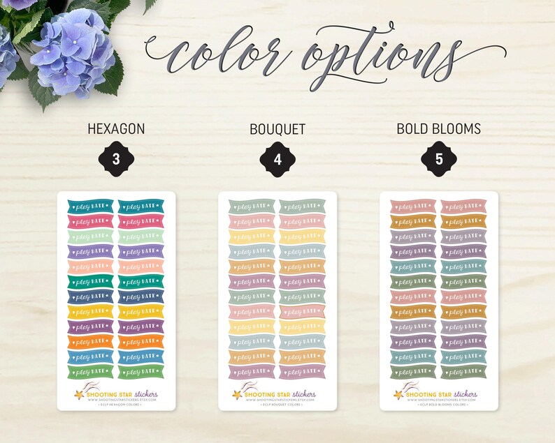 Play Date Planner Stickers, Mini Banners, Kids Socialization, 24 Pc - Etsy