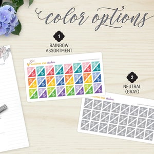 48 Day off Corner Planner Stickers, Personal Day, Holiday or Vacation ...