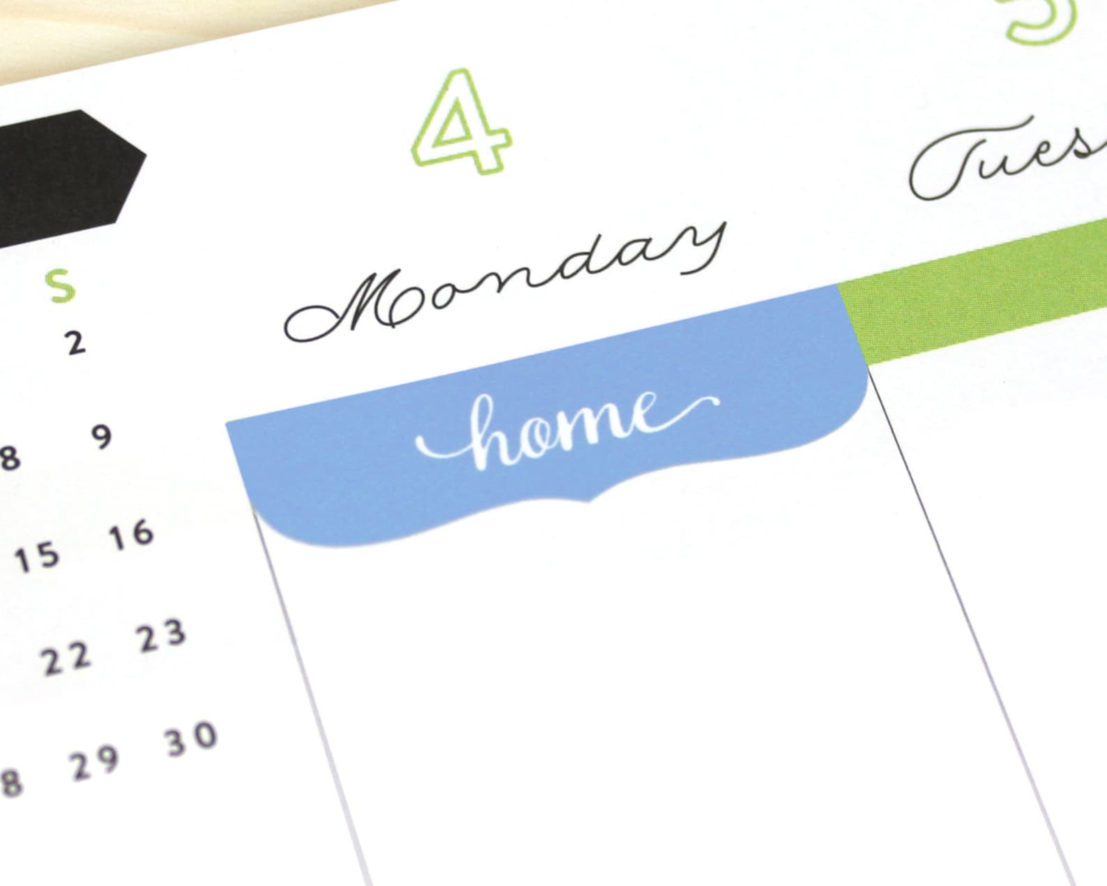 24 Home Planner Header Stickers - Planning Headers, 2025-2026 Erin ...